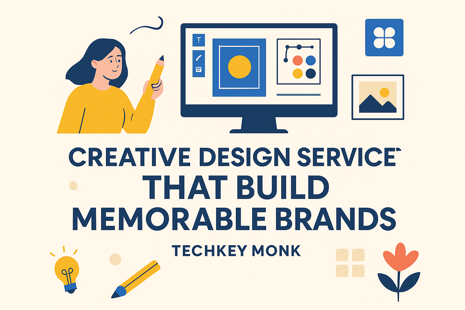 Creative Design Services That Make Your Brand Unforgettable - Techkeymonk
